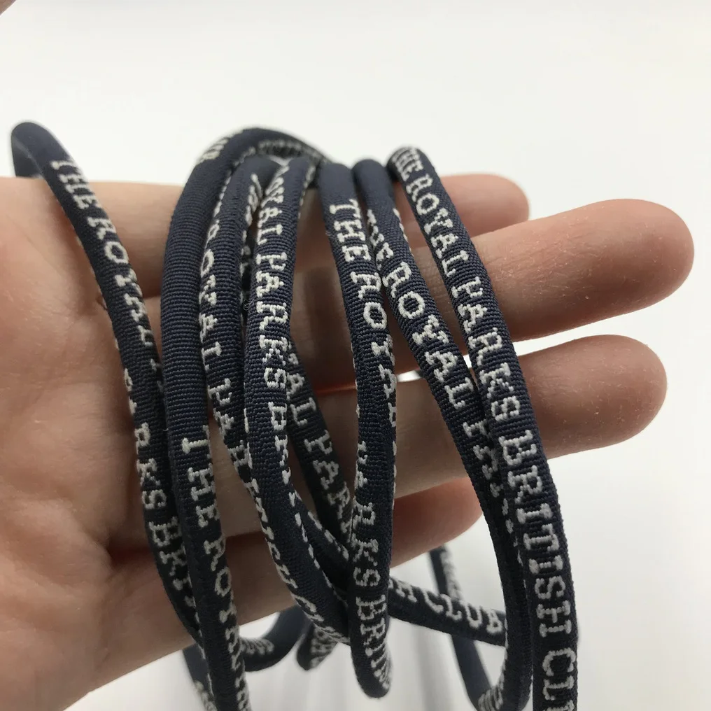 Drawstring Cord with Metal Aglets - Durable Sports Pants Waist Rope