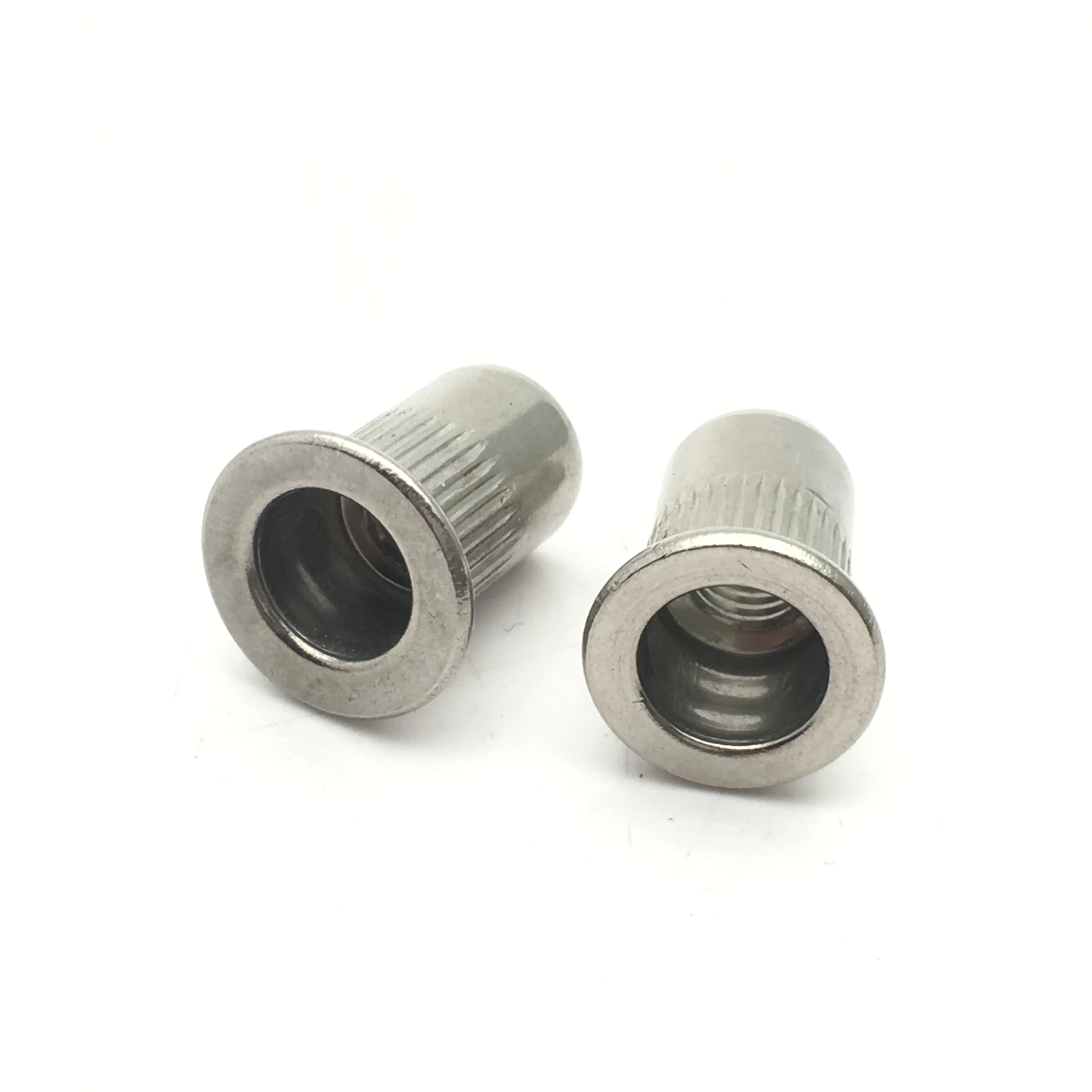 M3 M4 M5 M6 M8 M10 M12 Flat Head Open End Rivet Nut 304 Stainless Steel ...