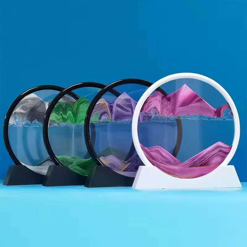 2025 China New Design 3d Sand Picture Office Home Desk Decorations Gift ...