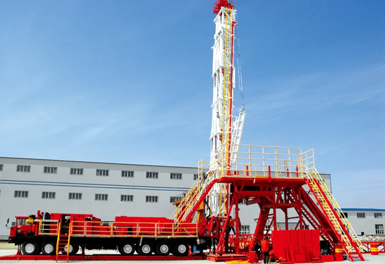 1000hp Truck-mounted Zj40 Drilling Rig Workover Rig - Buy Zj40 Drilling ...