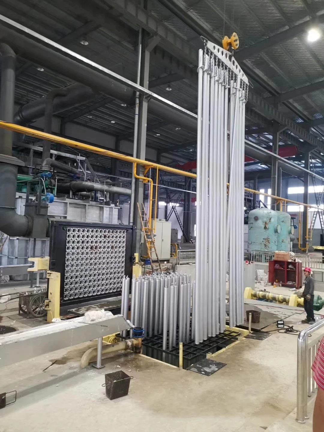 Aluminium Automatic Log Billet Casting Furnace - 10 Tons