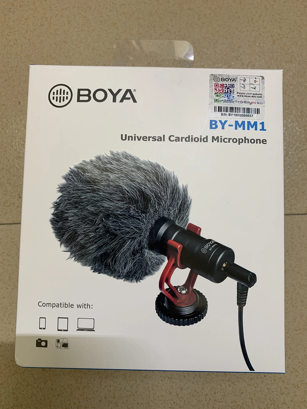 Boya BY-MM1 Microphone - Professional Audio for Interviews