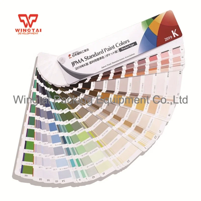 Japan Jpma-k Color Card With Munsell Color Card Color Code For Paint ...