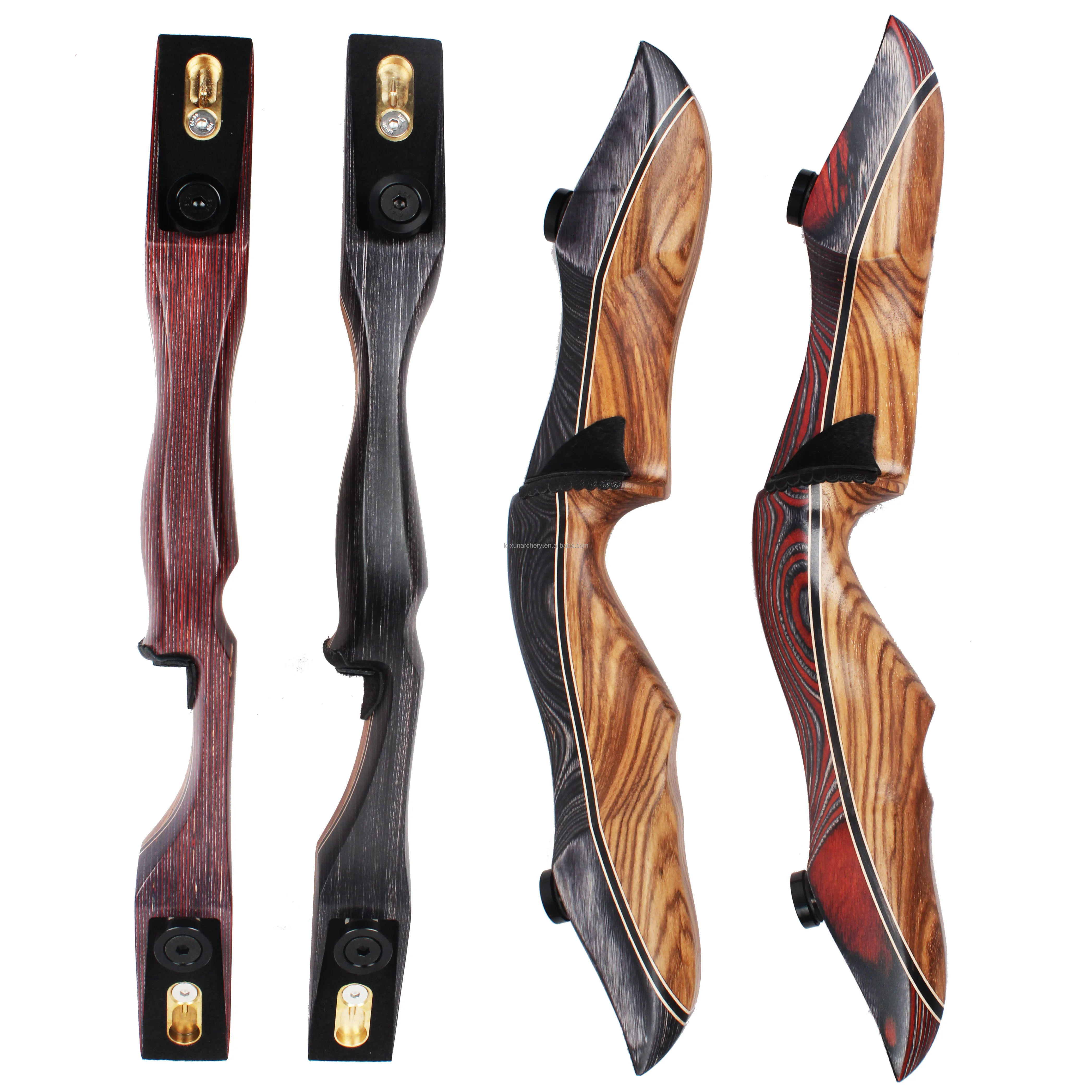 Leixun Archery Wood Ilf Riser For Hunting 17" Rh Or Lh Oem Customized ...