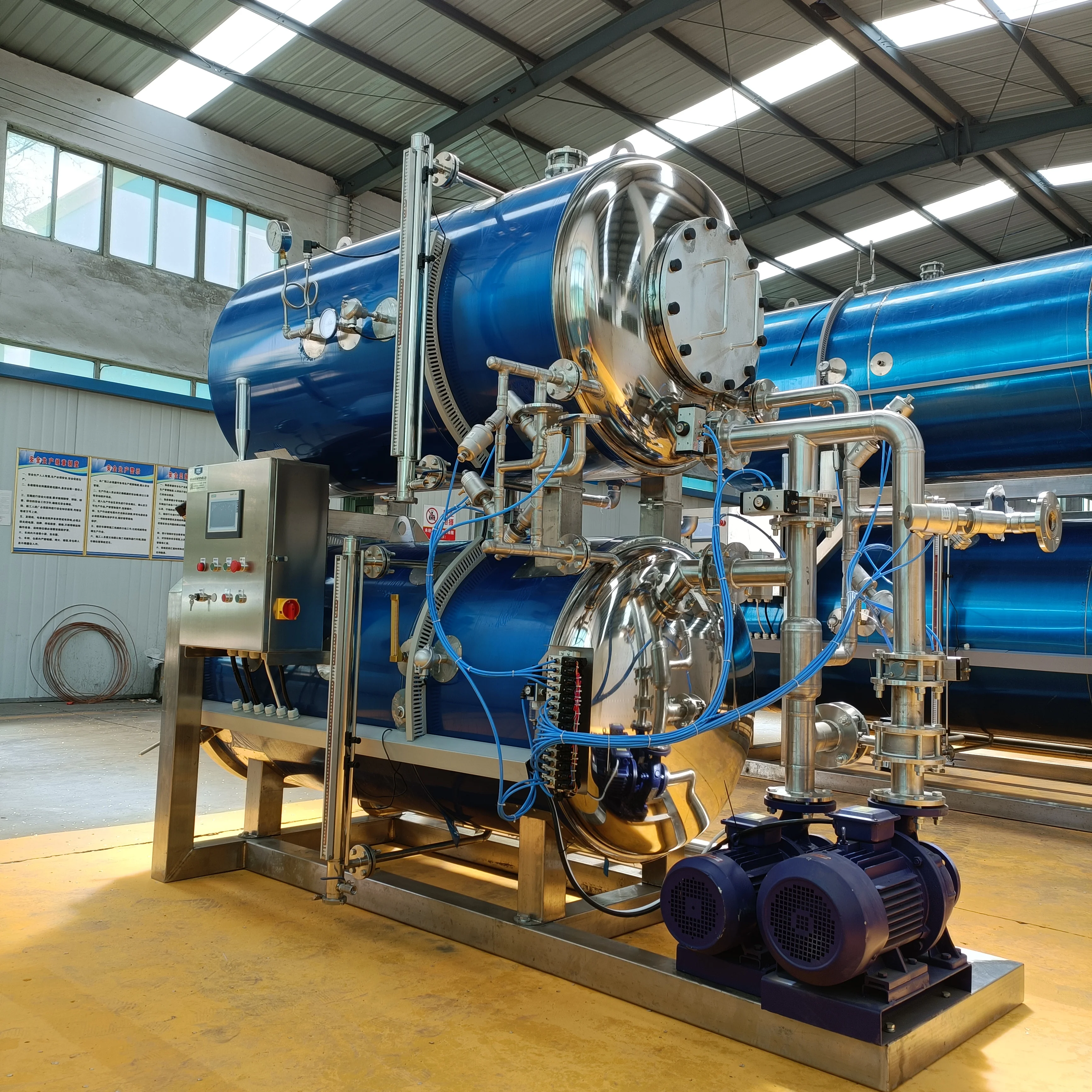 Jjclmodernmatic Double-layer Water Bath Retort Machine Wooden Case ...