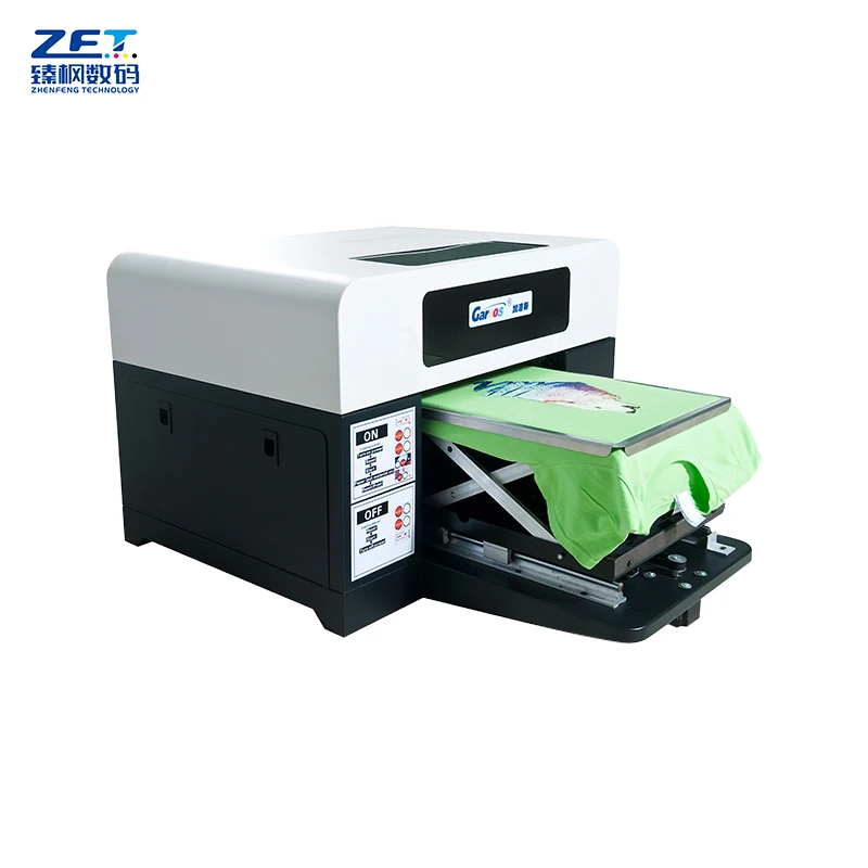 A3 크기 데스크탑 평판 Diy 코튼 패브릭 섬유 Tshirt 셔츠 직접 자동 디지털 티셔츠 인쇄 기계 Dtg 프린터 Buy 프린터잉크젯 프린터디지털 프린터