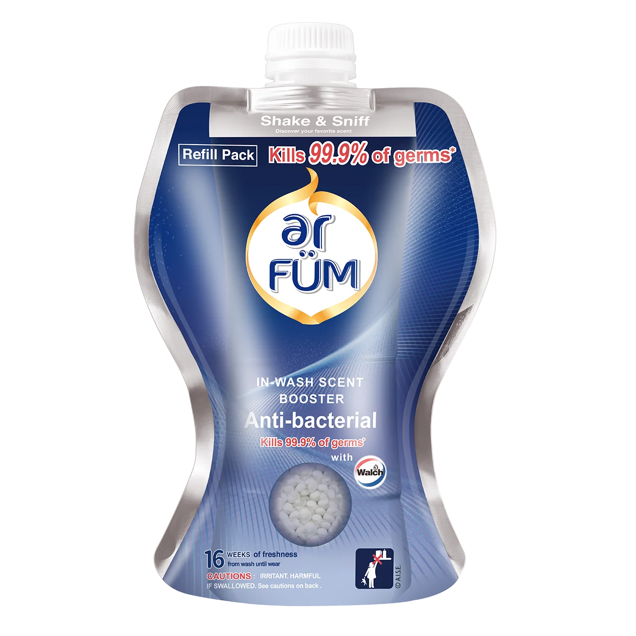 Scent Booster Ar Fum Purple Washing Laundry Detergent Bead Bag Plastic ...