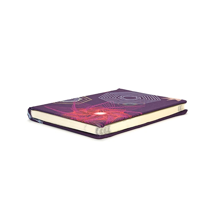 Customizable Swening Style A4 Size Spandex Book Printing Soft Cover ...