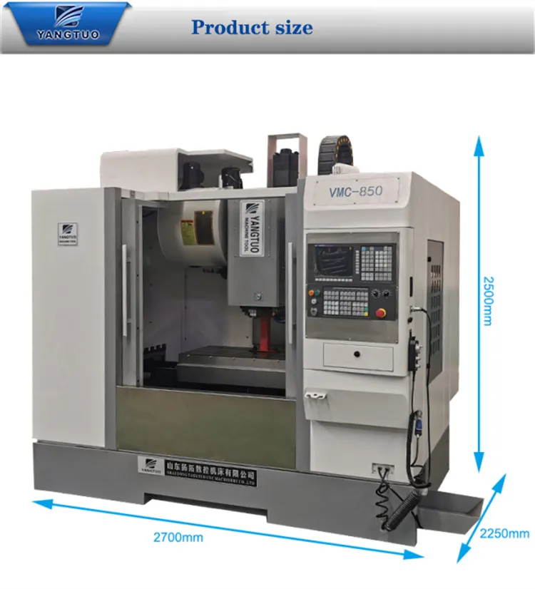 VMC850 CNC Vertical Machine Center - Competitive Price