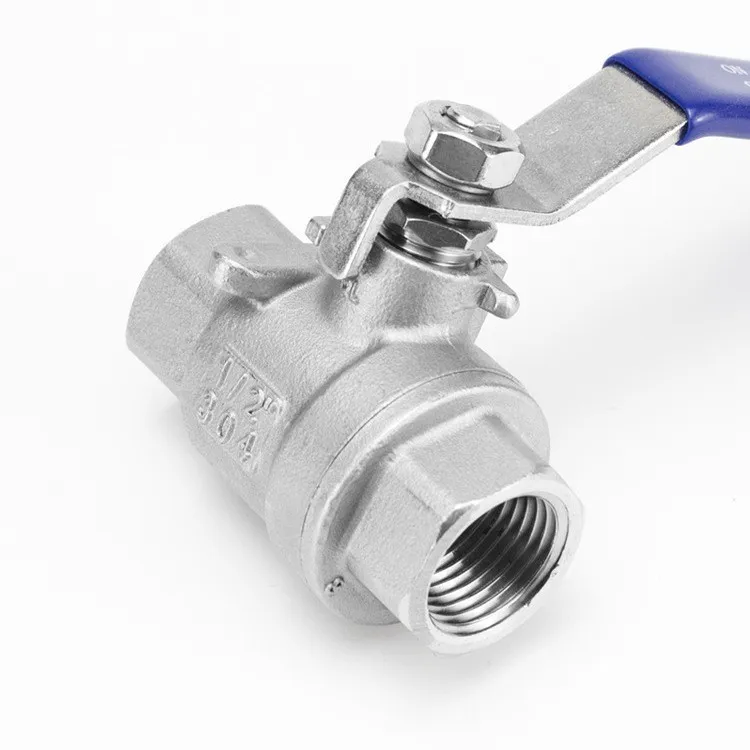 Ss 304 Stainless Steel Ball Valve Stainless Steel Manual Ball Valve Stainless Steel Two-piece ...