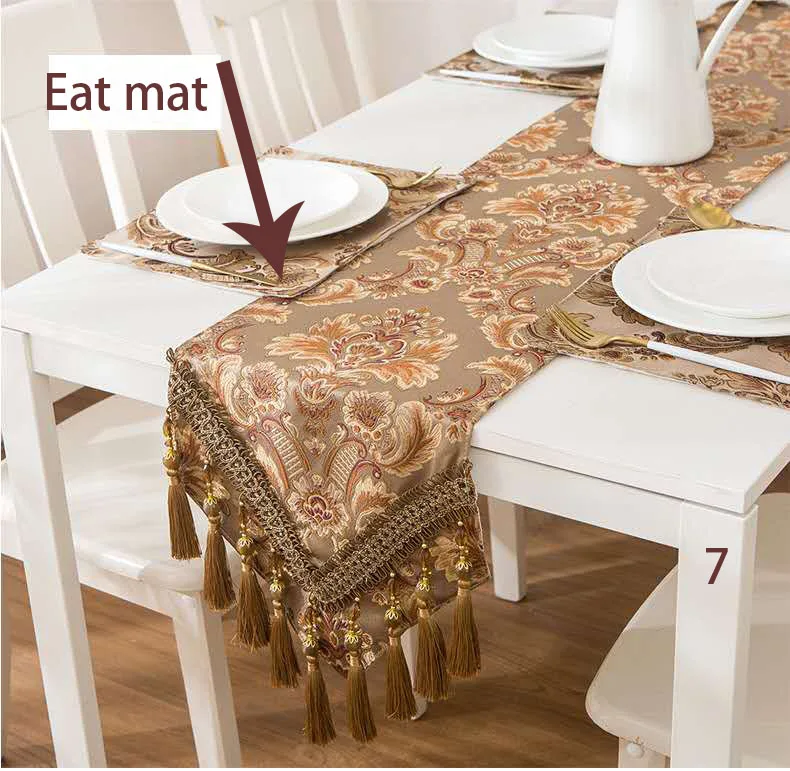 Luxury Party Table Runner Set Beaded Table Runner Machine High Quality ...