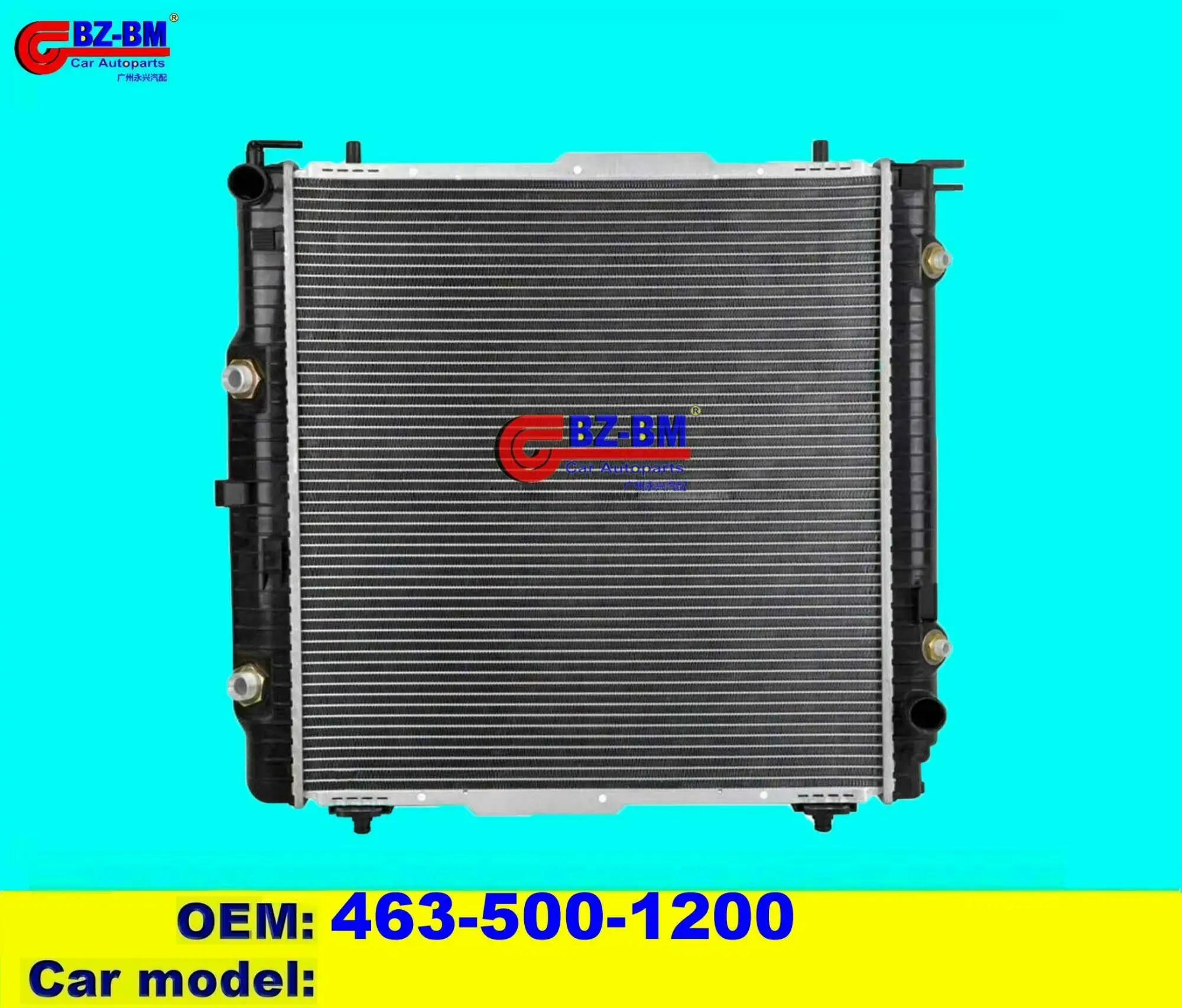 Engine Radiator For Bz Smart Oem 4515000154 Condenser Water Tank - Buy ...