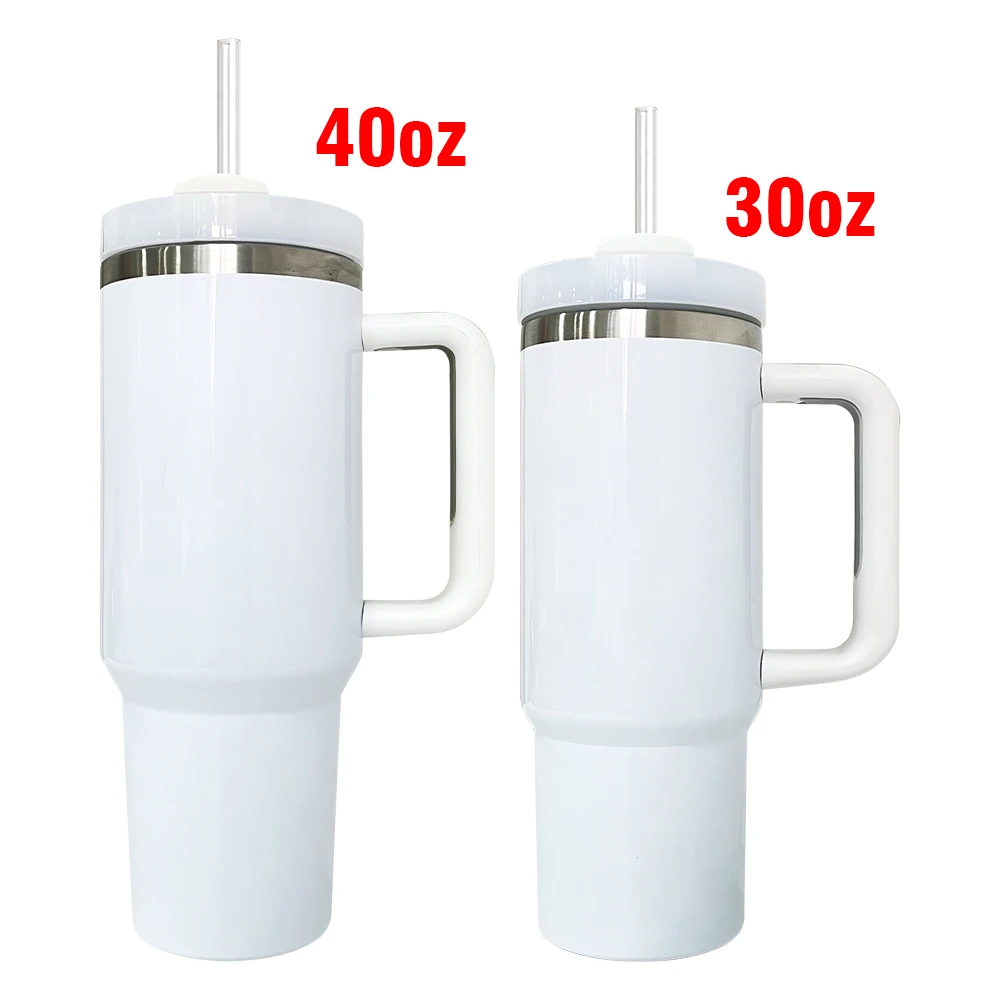 White Sublimation 30oz Quencher Tumbler 30oz Quencher Tumbler With ...