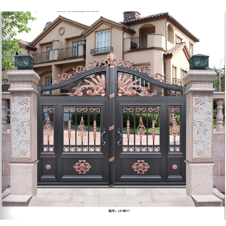 Aluminum Royal House Glorious Welded Gate Designs Exterior Main ...