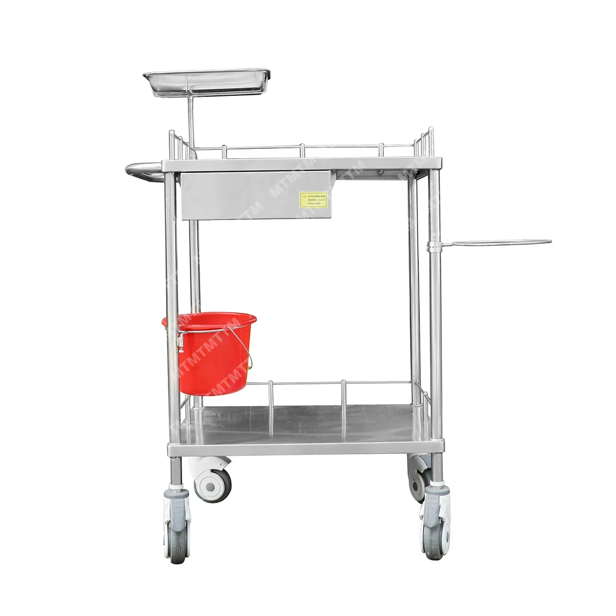 Stainless Steel Medical Dressing Trolley - Emergency Care