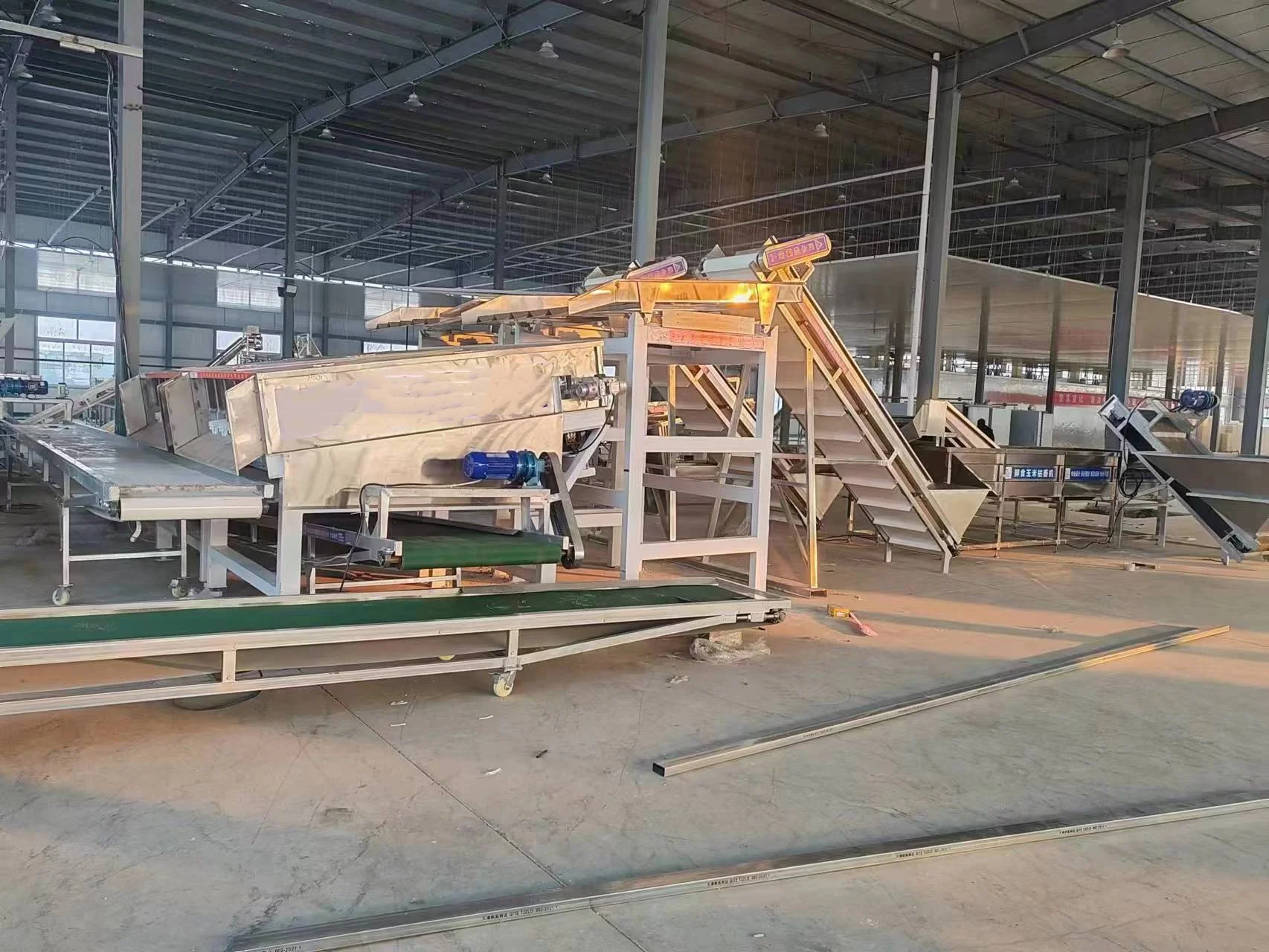 Fresh Corn Peeling Production Line|high Quality Fresh Corn Peeling ...