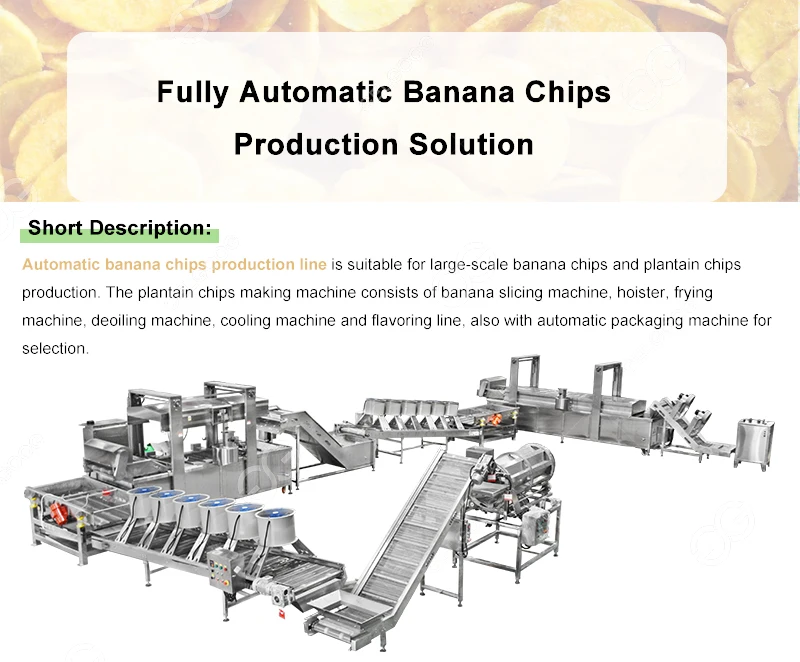 Banana Chips Production Line - Efficient & Reliable