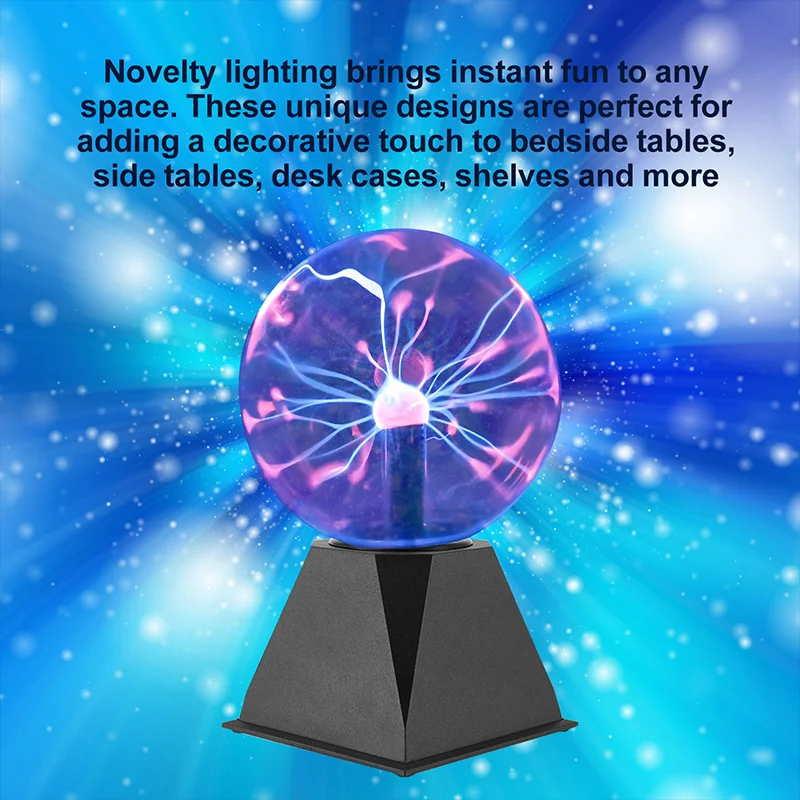 Plasma Magic Ball Light - Fun Plasma Toy for Kids & Adults
