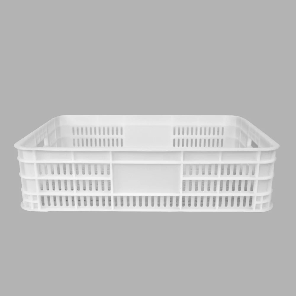 Fresh Food Distribution Mesh Crate Pp Plastic Turnover Basket Plastic ...