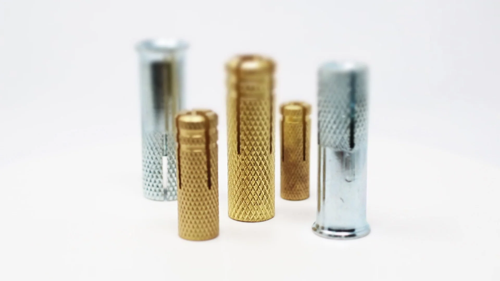 Brass Drop In Anchor Expansion Anchor Blot Yellow Zinc Plated Concrete ...