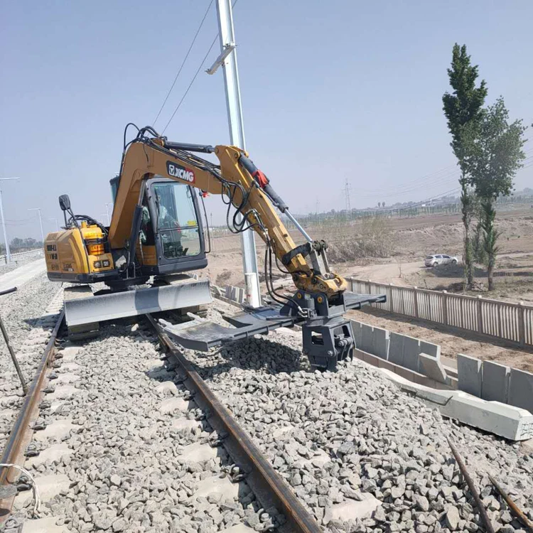 Sleeper Changer Replacement Fixture Machine Railway Maintenance ...