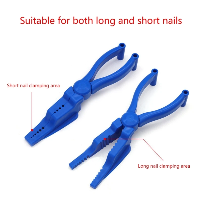 Blue Abs Safety Hand Guard Nail Clamps Pliers For Basic Repair ...