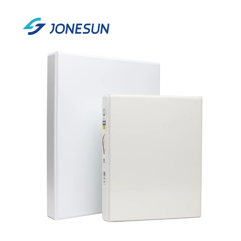 Personalized White Pvc Hardcover Office Paper Storage File Document ...