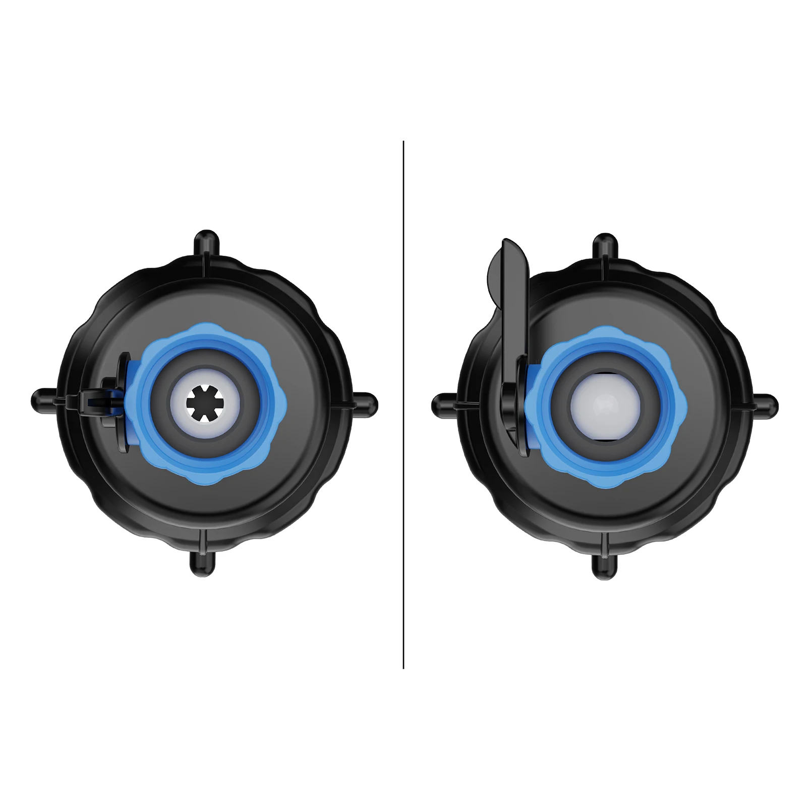 Rv Sewer Hose Rinse Cap Features A Convenient Shut-off Valve For Water ...