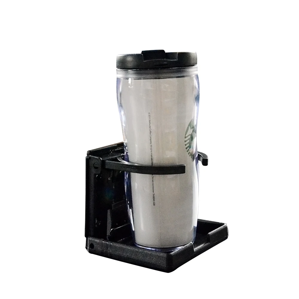 Rv Cup Holder Wall Mount Folding Adjustable Abs Plastic White Black ...