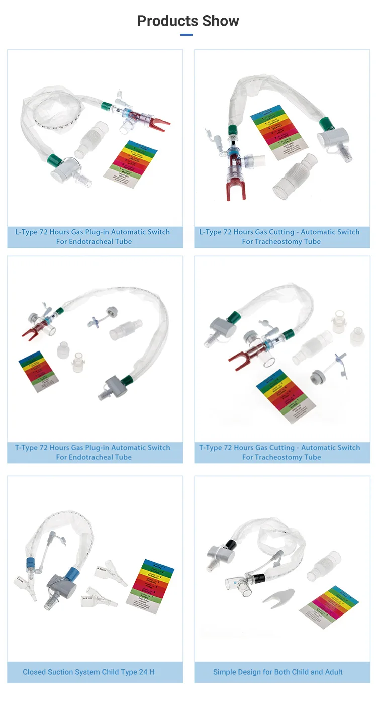 ICU Closed Suction Drain Wound Besdata Disposable Closed Suction System ...