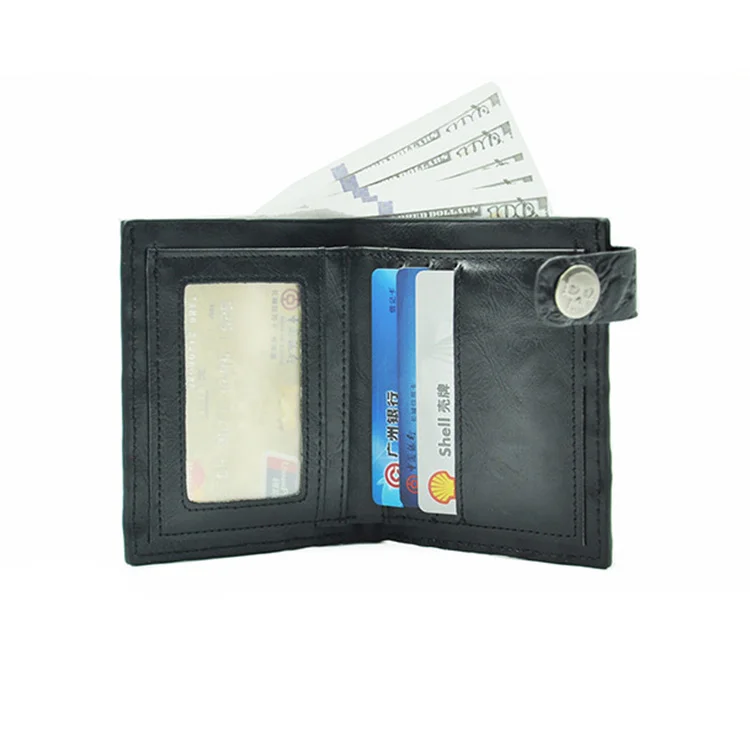 Wholesale Fashion Hip Hop Bifold Men Biker Motorcycle Wallet for Man ...