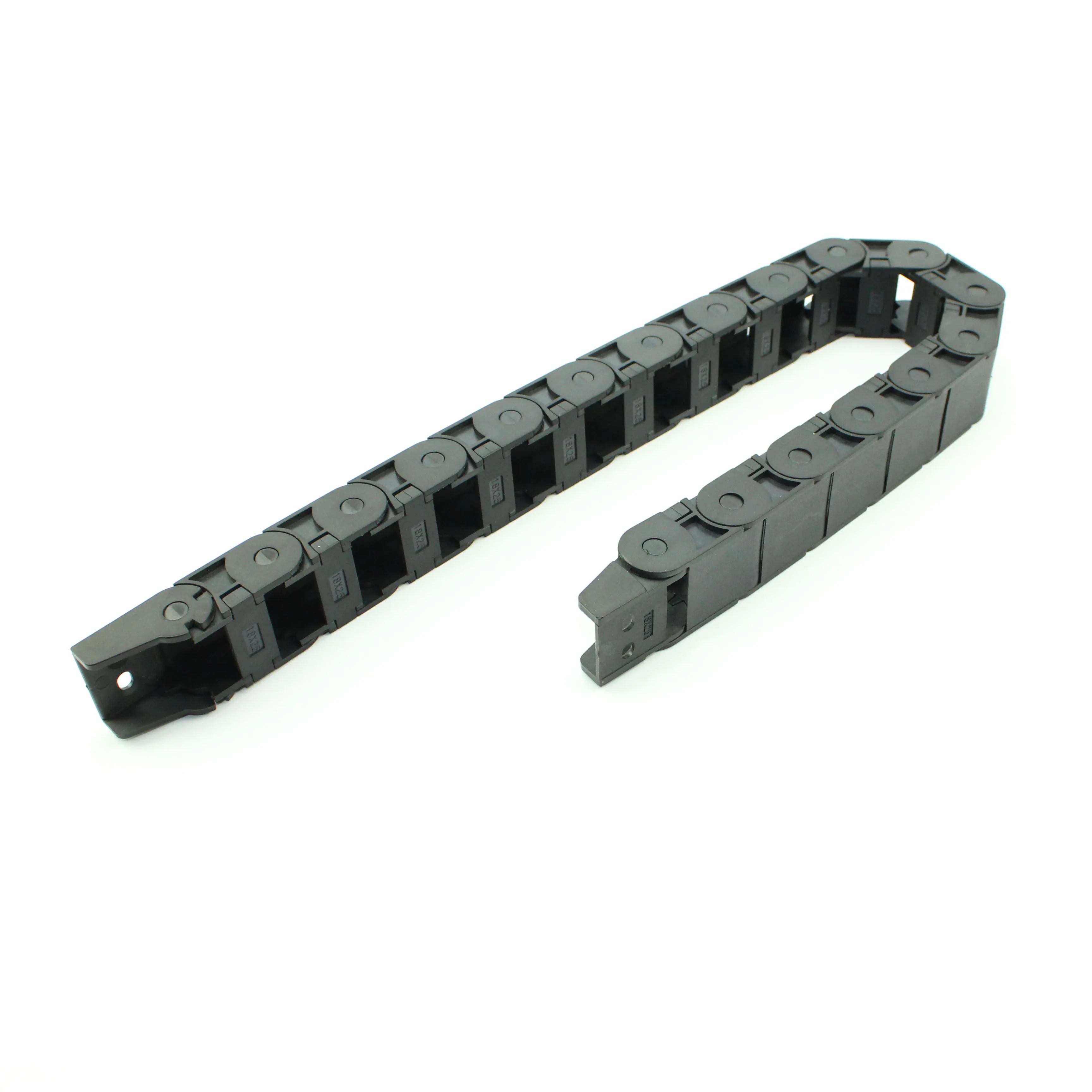Plastic Cable Bracket For Flexible Track Cable Trough Bridge Drag Chain ...