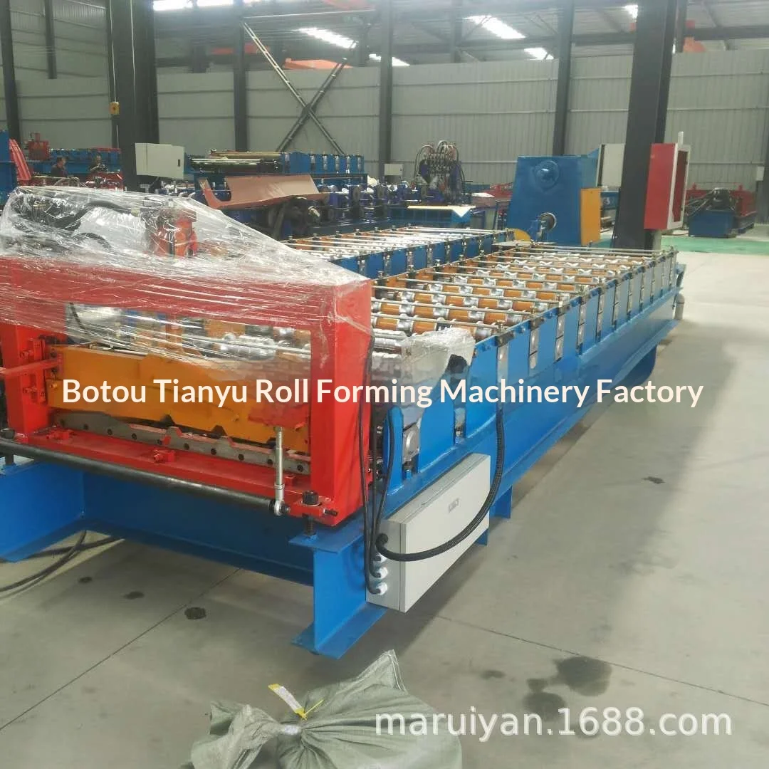 840 Veneer Color Steel Tile Pressing Machine for Roof Use Easy ...