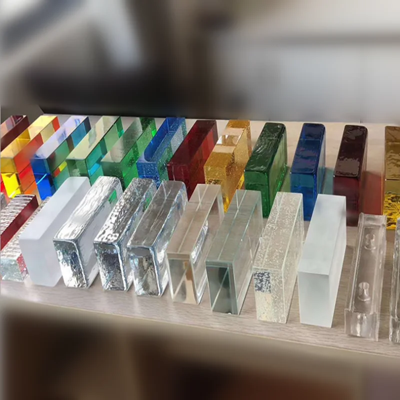 High Quality Glass Crystal Blocks - Custom Sizes & Colors