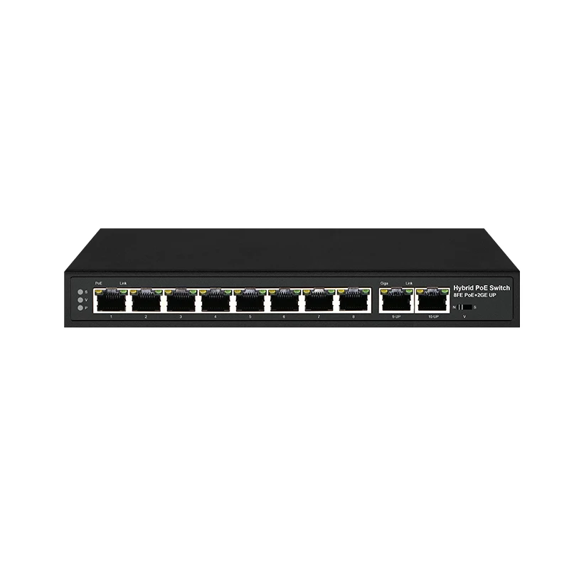 Zikun New Product Good Price Gigabit Uplink 8-port Poe Network Switch ...