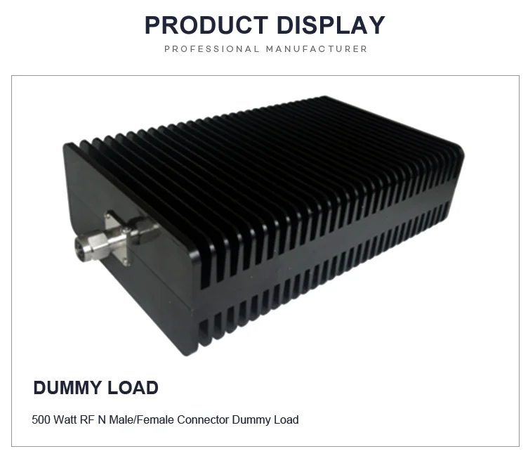 500W Dummy Load - MCB Dummy for IBS Components Termination