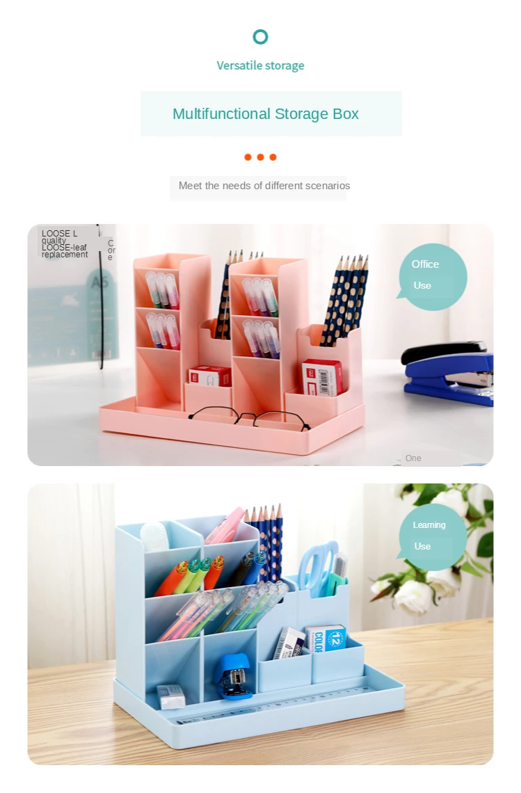 Guaranteed Quality Unique Stationery Plastics Storage Boxes Storage ...