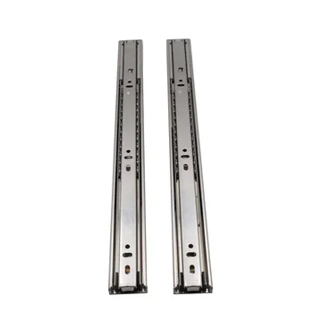 Soft Close Thin Drawer Slide Telescopic Cabinet With Galvanized Slider ...