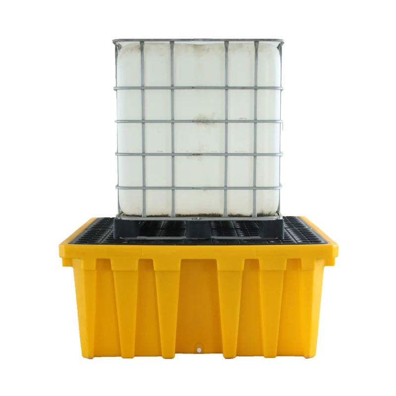 IBC Tank Spill Pallet - Safe Chemical Containment