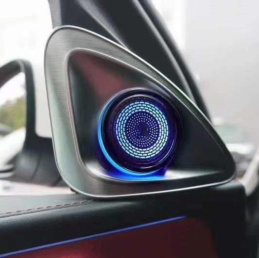 Hyd 4d Rotary Tweeter Car Interior Ambient Lights For Mercedes-benz Glc ...