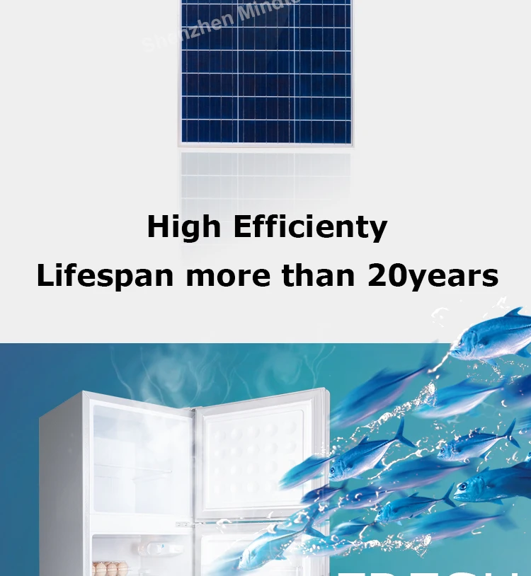 24v All In One Solar Fridge With Inbuilt Lithium Battery Dc Sun Energy ...
