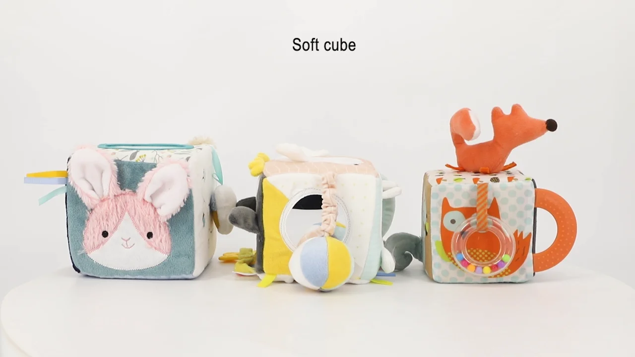 Multifunctional Sheep Animal Plush Soft Baby Activity Pacification Cute ...