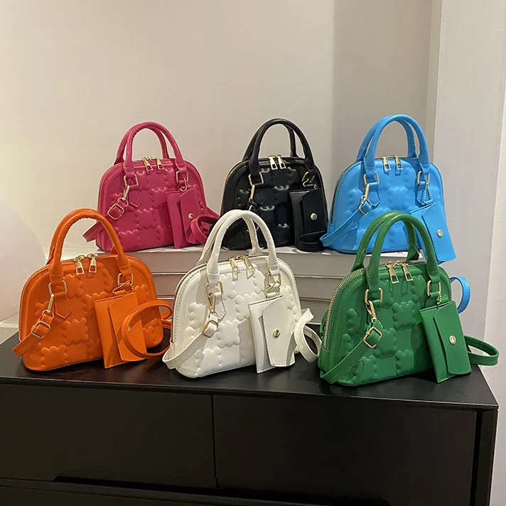 Sw Factory 2024 Pu Leather Ladies Hand Bags Classic Top Handle Dome ...