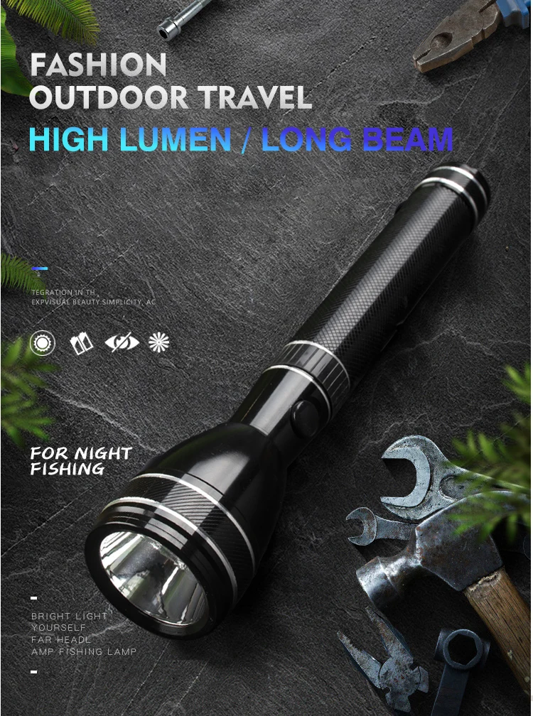 Brightenlux 2020 Most Powerfull Rechargeable Torch In India,High ...