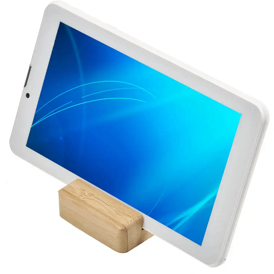 Ready to Ship Eco-friendly Bamboo Phone & Tablet Stand Bamboo Block ...