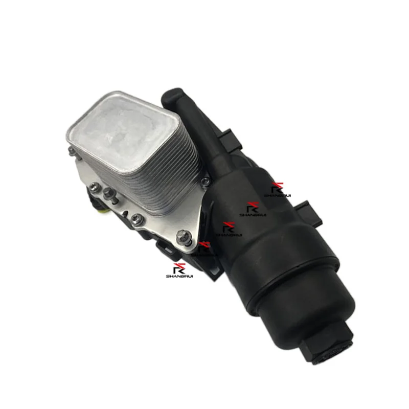 Engine Oil Filter Housing Engine Aluminium Oil Cooler Assemble for BMW ...