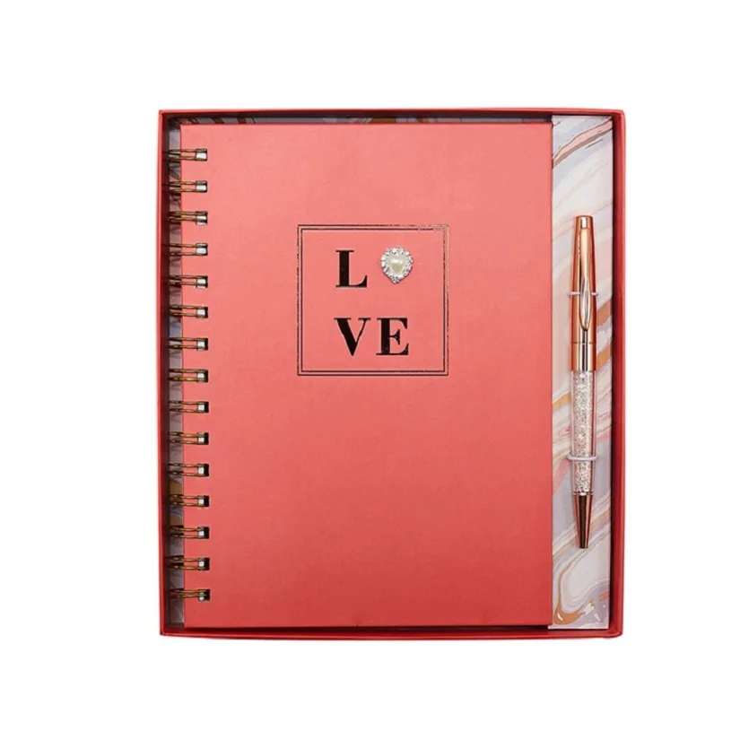 2020 New Design Notebook And Pen Gift Set For Love,Custom Luxury Office ...