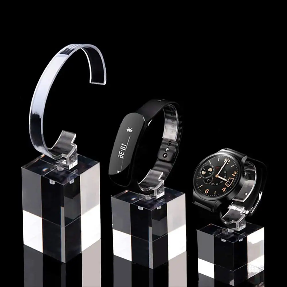 Custom Clear Transparent Watch Display Stands by Chamchim