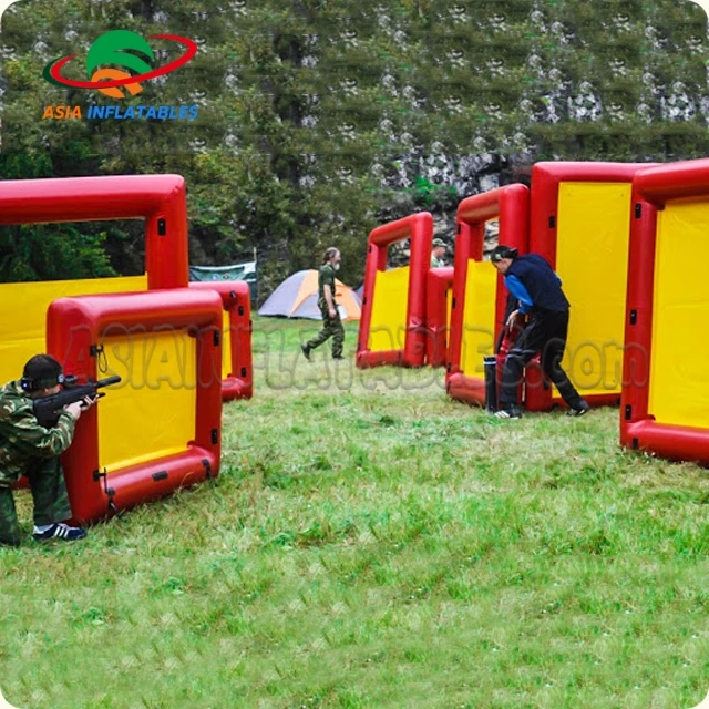 Inflatable Air Bunker Tactical - Perfect for Paintball & Laser Tag