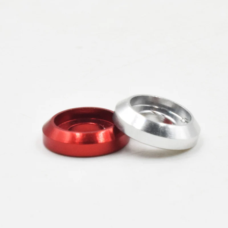 M3 Cone Washer Aluminum Alloy Cone Cup Head Screw Gasket Conical ...